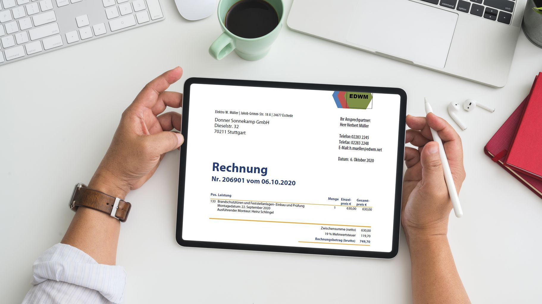 E-Rechnung für öffentliche Aufträge bald Pflicht - DGWZ